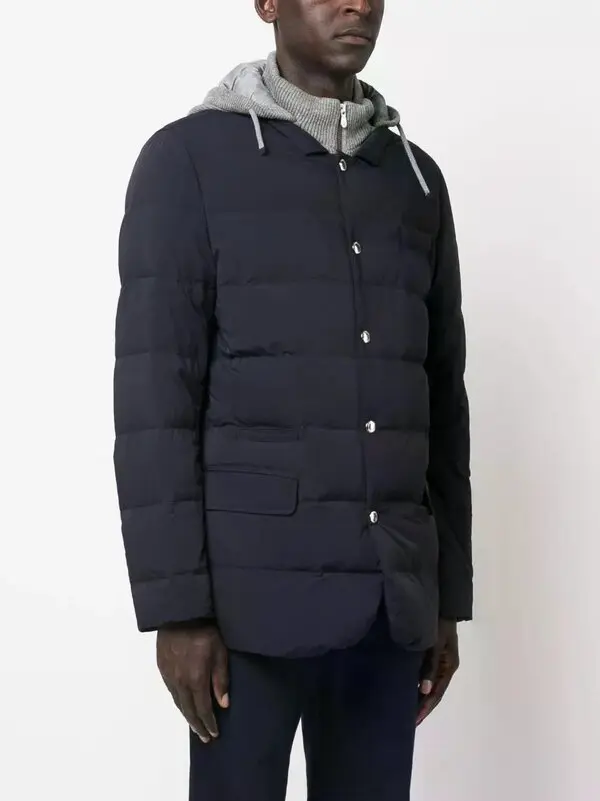 Brunello Cucinelli Feather-down Hooded Jacket