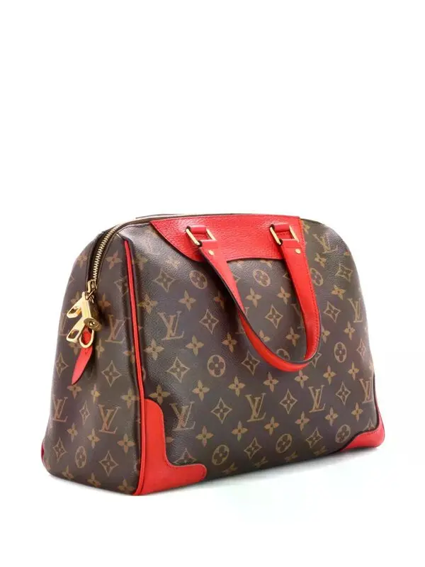 LOUIS VUITTON Retiro Nm Handbag Monogram Canvas And Leather Satchel - Brown