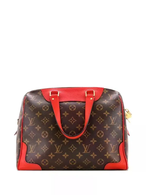 LOUIS VUITTON Retiro Nm Handbag Monogram Canvas And Leather Satchel - Brown