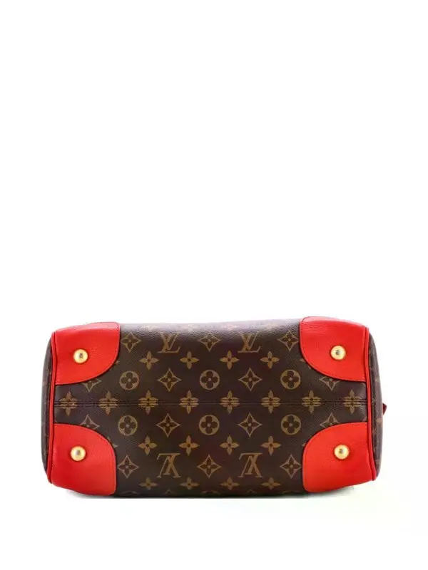 LOUIS VUITTON Retiro Nm Handbag Monogram Canvas And Leather Satchel - Brown
