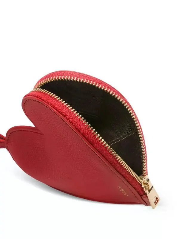 Furla Laura Heart Coin Wallet - Red