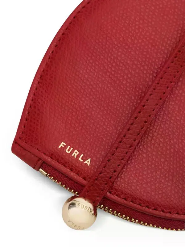 Furla Laura Heart Coin Wallet - Red