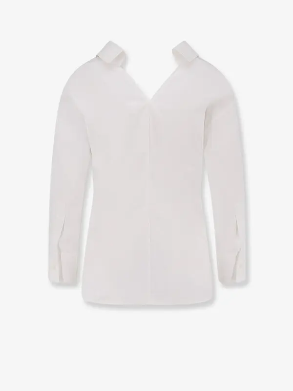 Givenchy Open Back Cotton Shirt