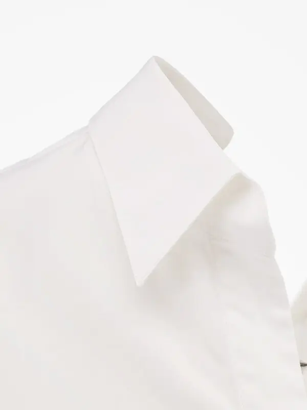 Givenchy Open Back Cotton Shirt