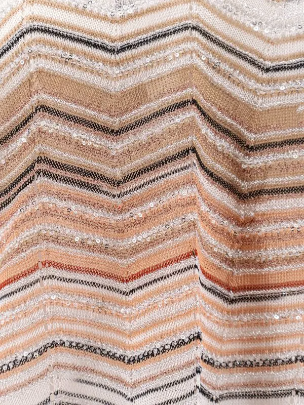 Missoni Viscose And Metallic Fiber Sweater - Multicolor