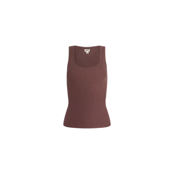 L'Agence Adira Scoopneck Tank Top - Light Mink