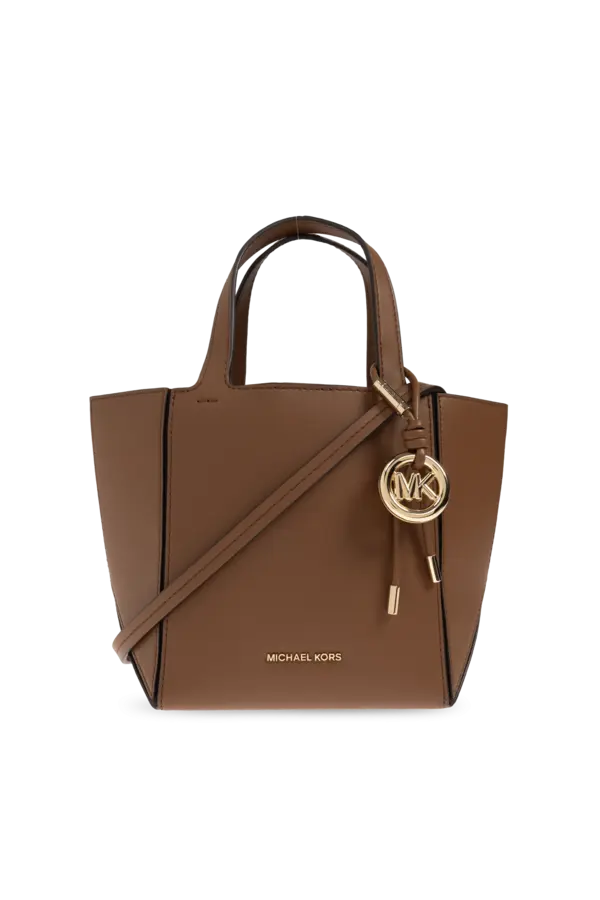 Michael Kors Handbag With Logo - Brown