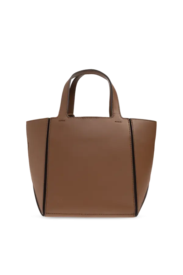 Michael Kors Handbag With Logo - Brown