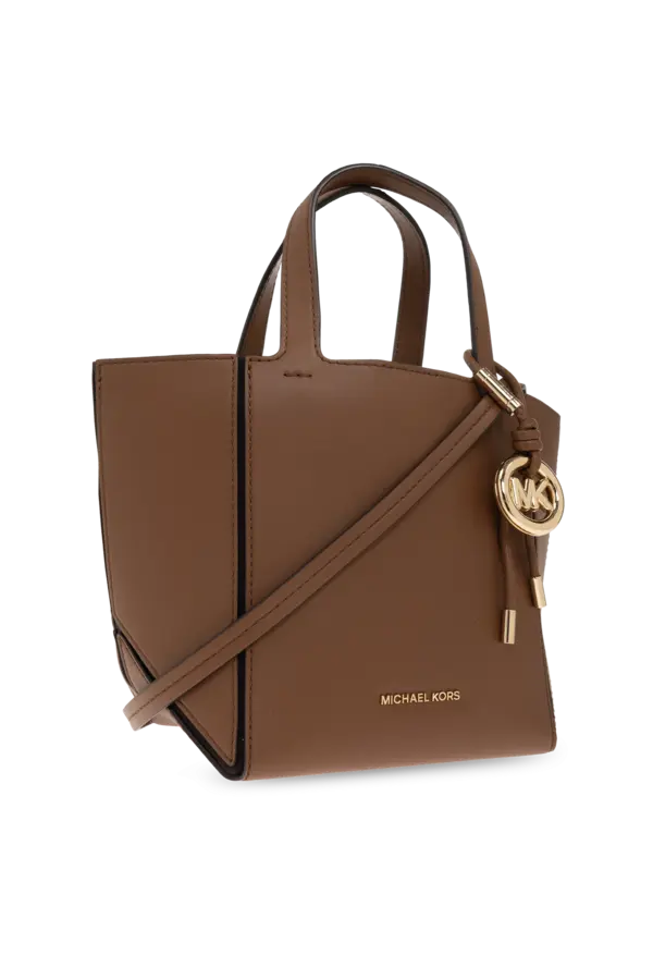 Michael Kors Handbag With Logo - Brown