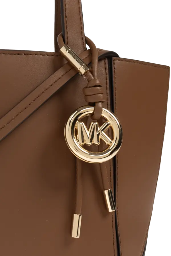 Michael Kors Handbag With Logo - Brown