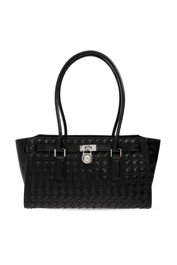 Michael Kors Hamilton Moderne Shoulder Bag - Black