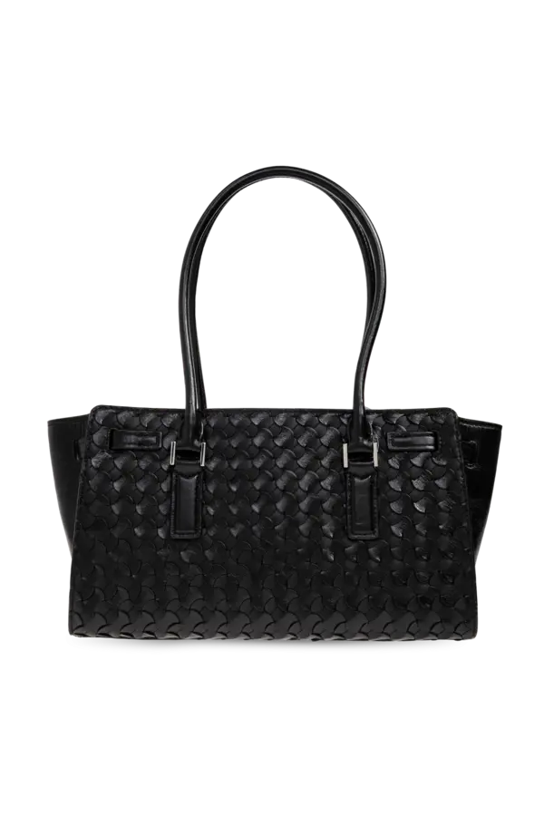 Michael Kors Hamilton Moderne Shoulder Bag - Black