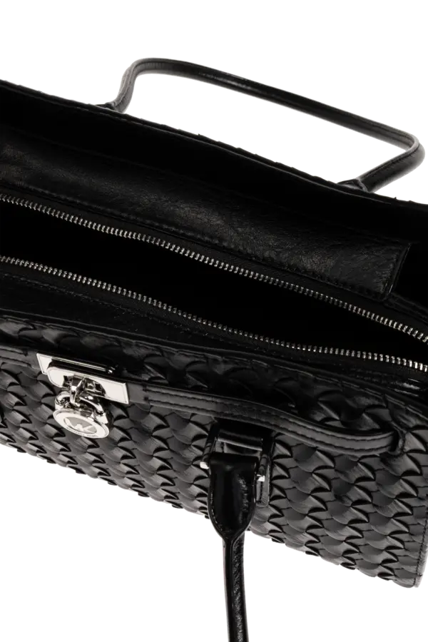 Michael Kors Hamilton Moderne Shoulder Bag - Black