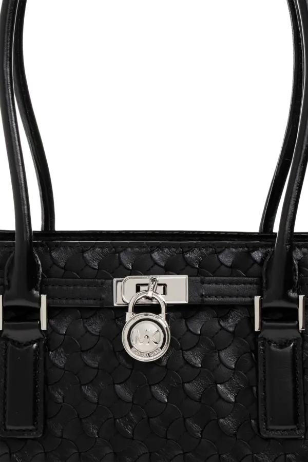 Michael Kors Hamilton Moderne Shoulder Bag - Black
