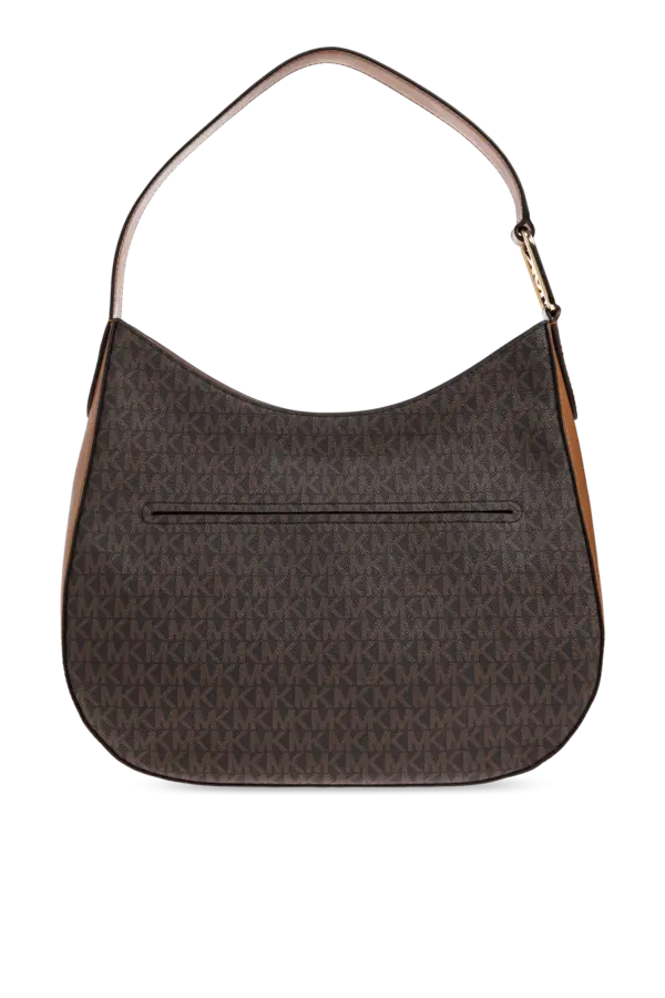 Michael Kors Monogram Hobo Shoulder Bag