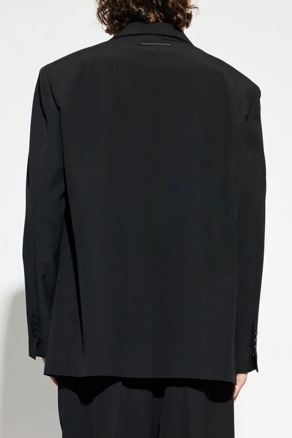 MAISON MARGIELA Blazer With Pockets - Black
