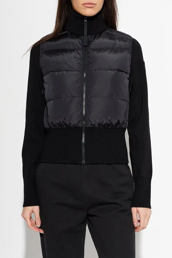 Canada Goose Down-filled Cardigan - Black
