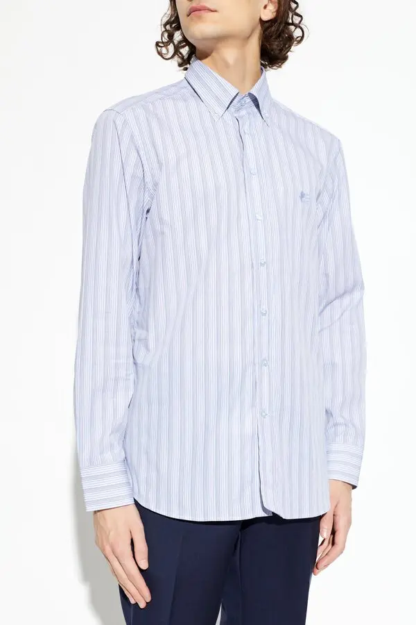 Etro Shirt With Stripe Pattern - Multicolour