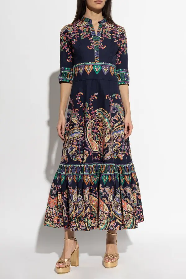 Etro Patterned Maxi Dress