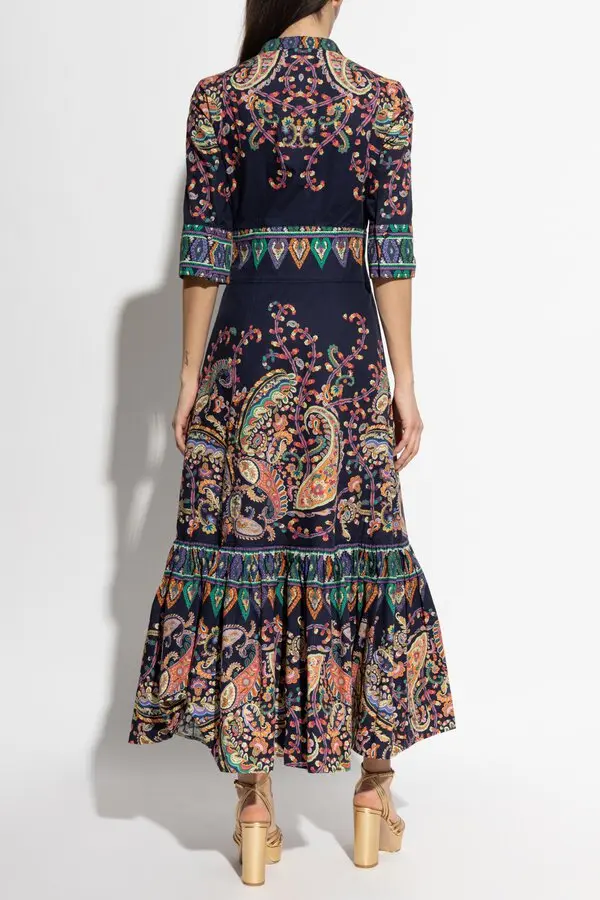 Etro Patterned Maxi Dress
