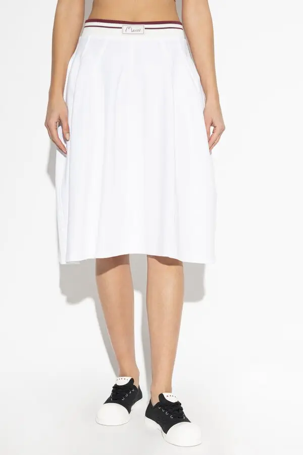 Marni Cotton Midi Skirt