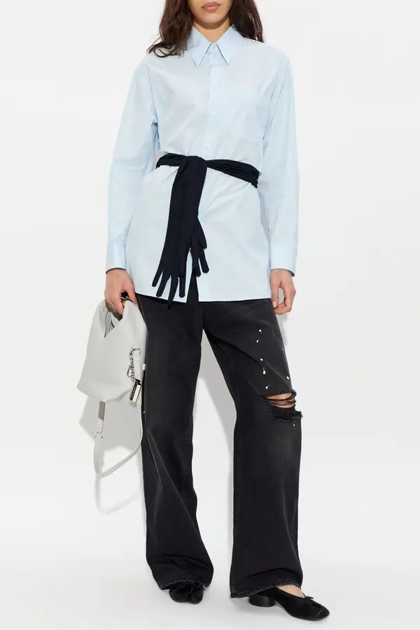 MAISON MARGIELA Shirt With Decorative Tie