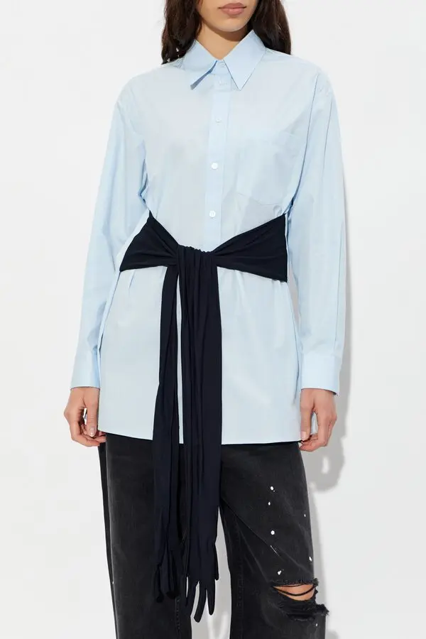 MAISON MARGIELA Shirt With Decorative Tie