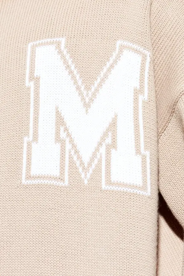 MAISON MARGIELA Mixed-material Sweater - Beige
