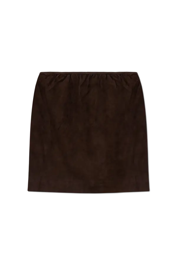 ROTATE BY BIRGER CHRISTENSEN Mini Leather Skirt