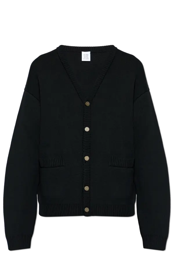 Vetements Wool Cardigan