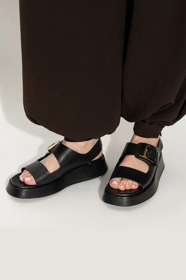 TOD’S Leather 'gomma' Sandals