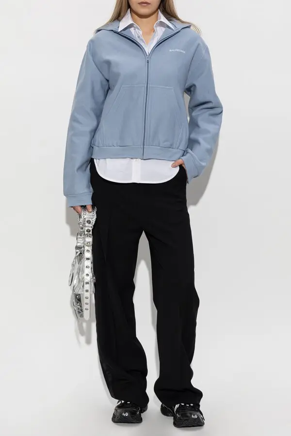 Balenciaga Sweatshirt With Embroidered Logo
