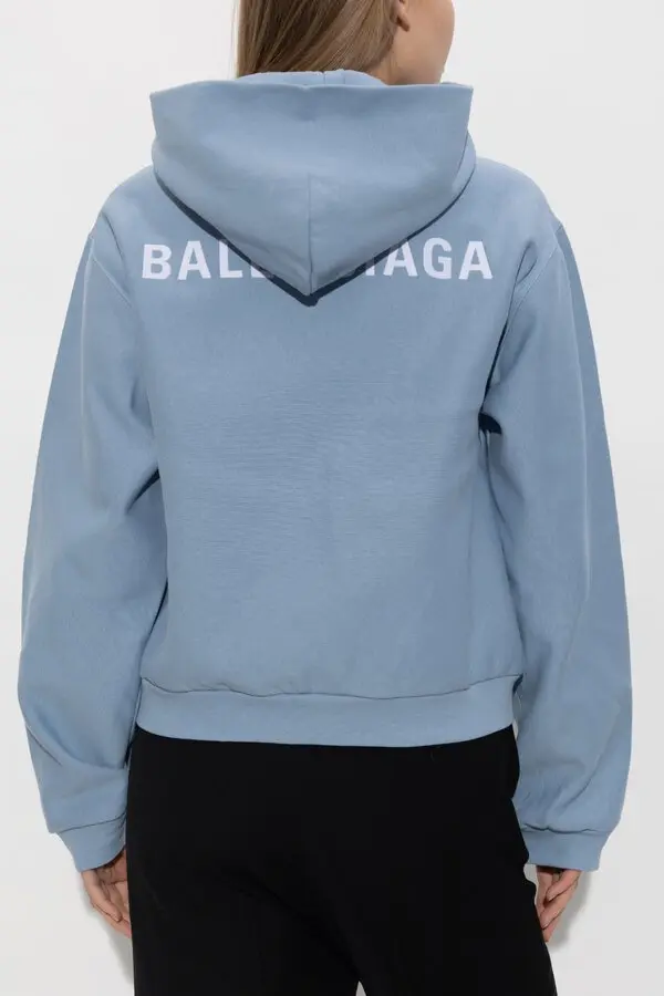 Balenciaga Sweatshirt With Embroidered Logo