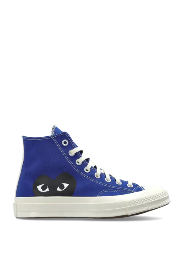 Play Comme Des Garcon X Converse High-top Sneakers - Blue