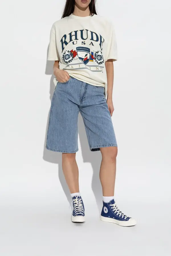 Play Comme Des Garcon X Converse High-top Sneakers - Blue