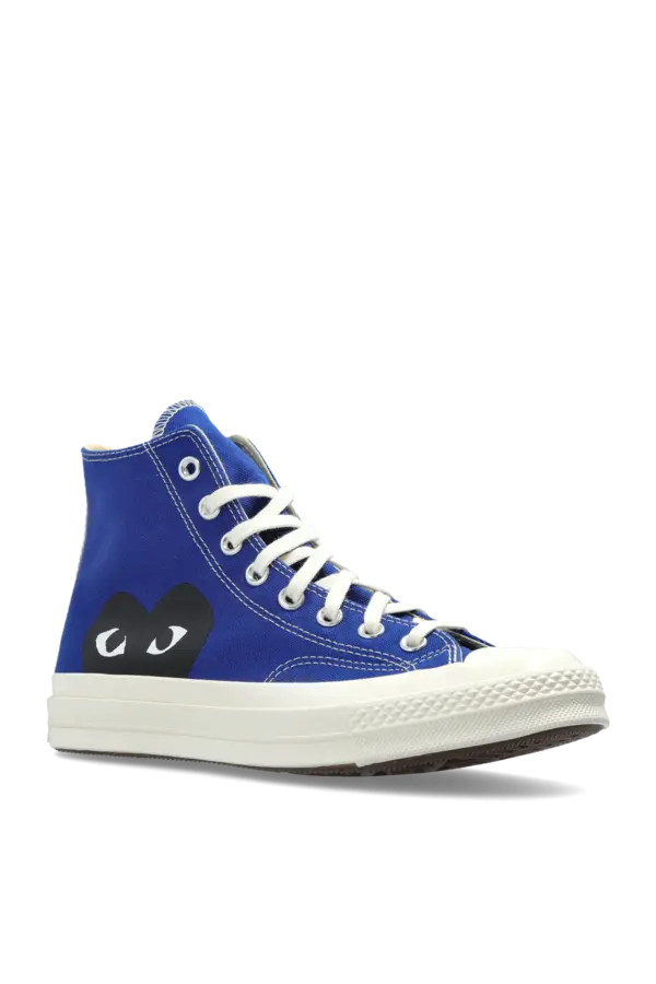 Play Comme Des Garcon X Converse High-top Sneakers - Blue