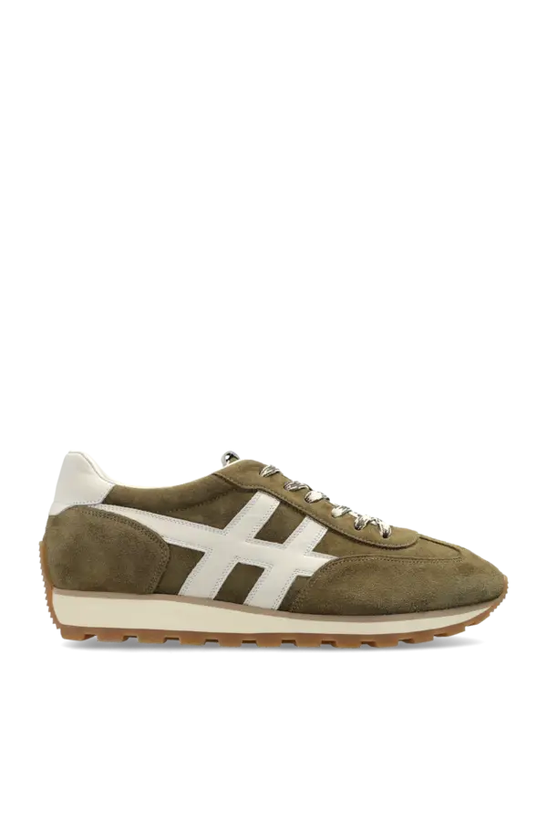 Hogan Suede Low Top Sneakers - Brown