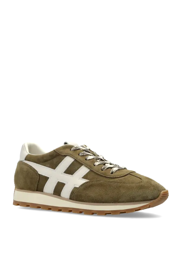 Hogan Suede Low Top Sneakers - Brown