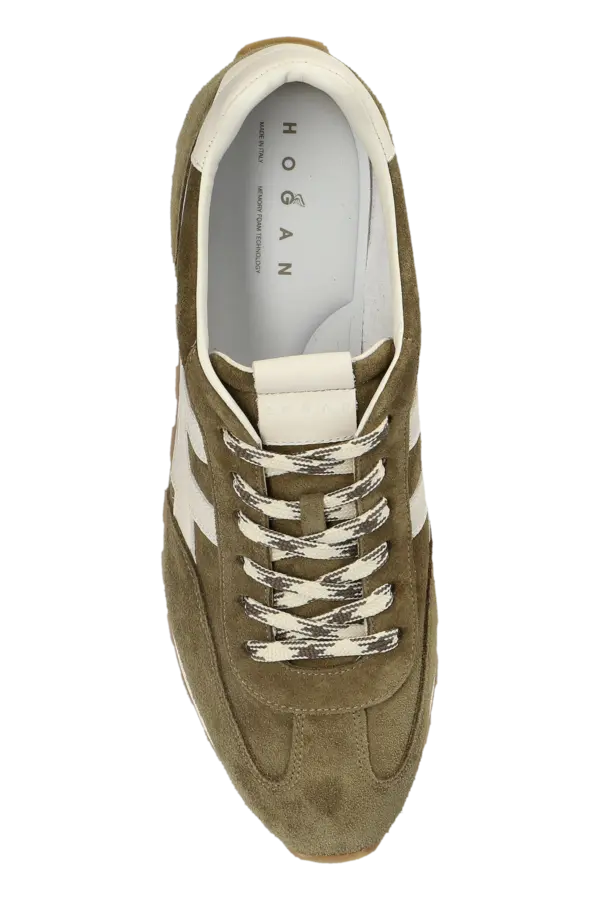 Hogan Suede Low Top Sneakers - Brown