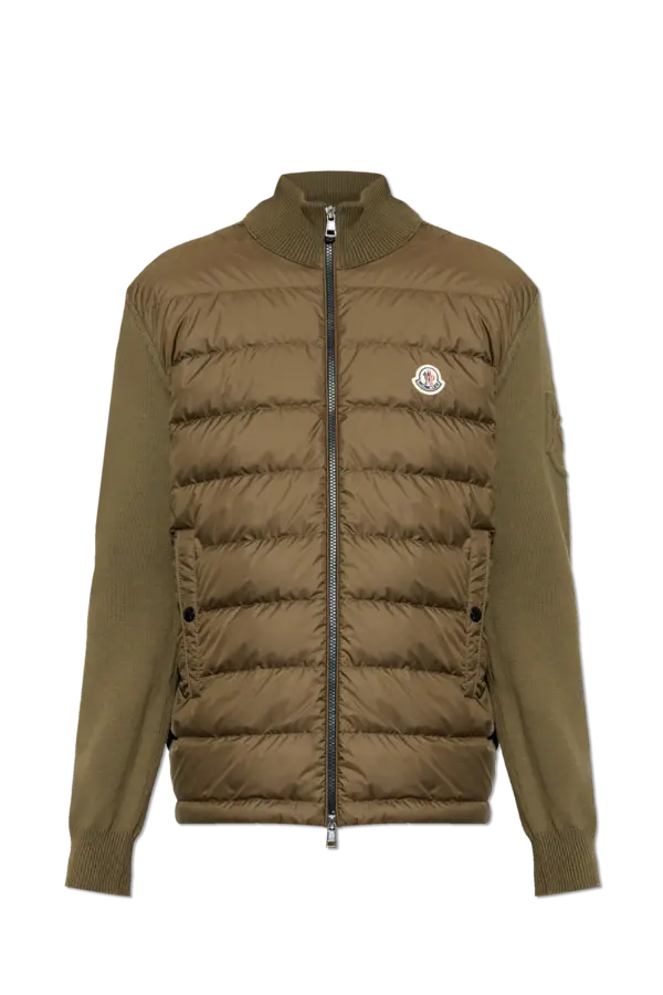 Moncler Quilted Front Cardigan