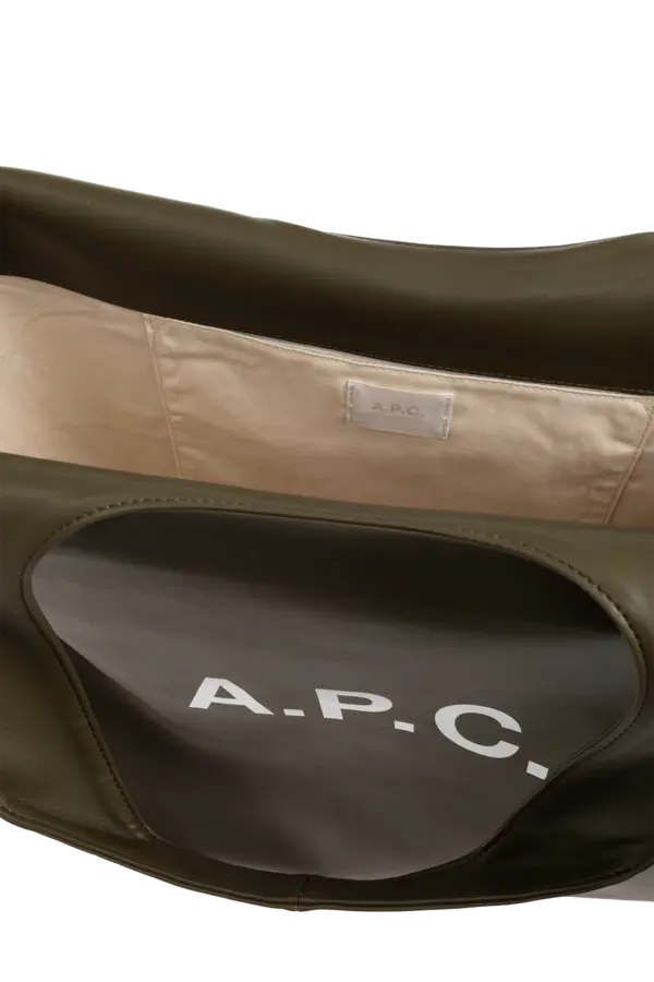 A.p.c. Ninon Shopper Bag - Green