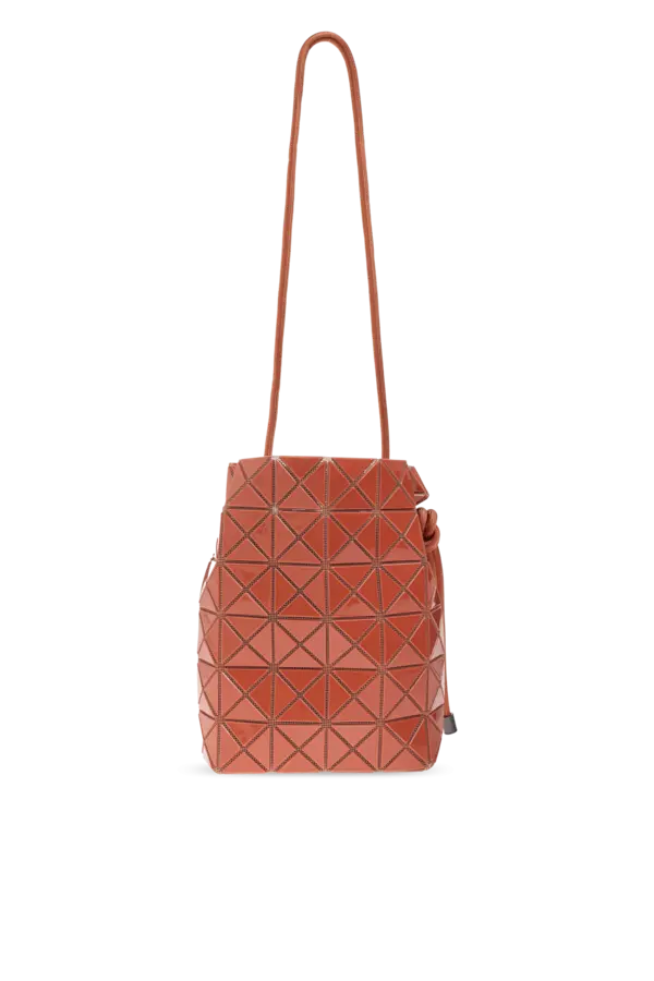 Issey Miyake Geometric Shoulder Bag - Orange