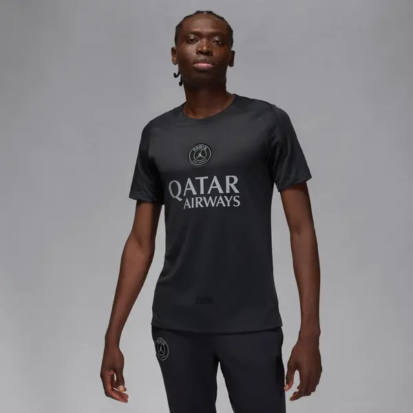 Nike Paris Saint-germain Jordan Dri-fit Soccer Top - Black