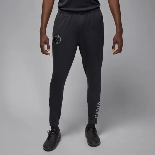 Nike Paris Saint-germain Strike Fourth Jordan Dri-fit Soccer Knit Pants - Black