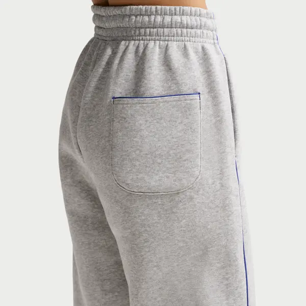 Nike Sportswear Phoenix Fleece Oversized High-waisted Graphic Pants - Grey