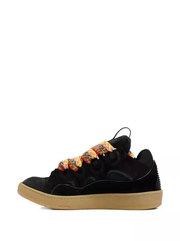 LANVIN Patterned Laces Sneakers - Black