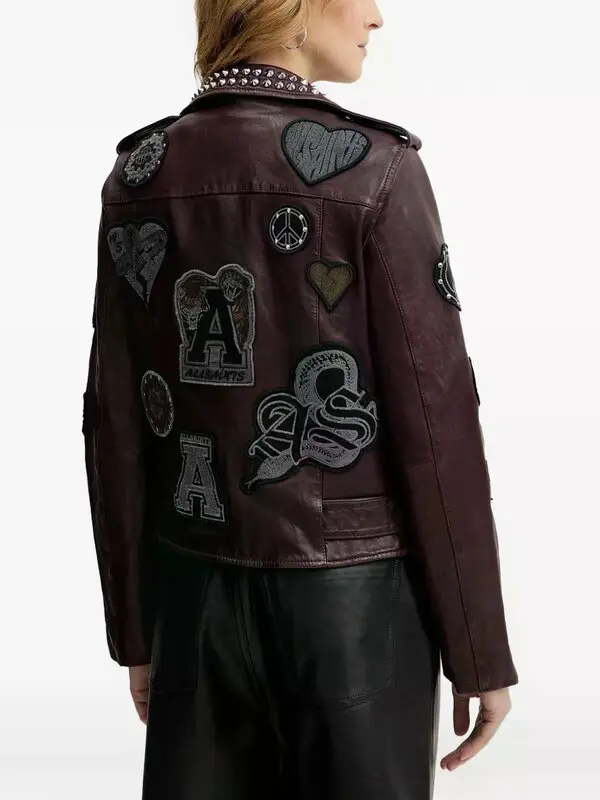 ALLSAINTS College Leather Biker Jacket