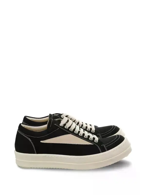 Rick Owens Contrast Panelled Sneakers
