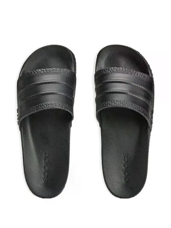 Adidas X Arte Striped Slides - Black