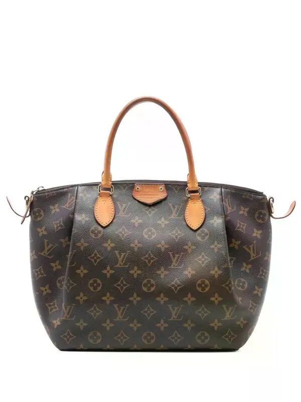 LOUIS VUITTON 2015 Monogram Turenne Mm Satchel - Brown